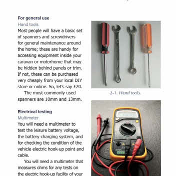 Do Your Own Caravan or Motorhome Habitation Check